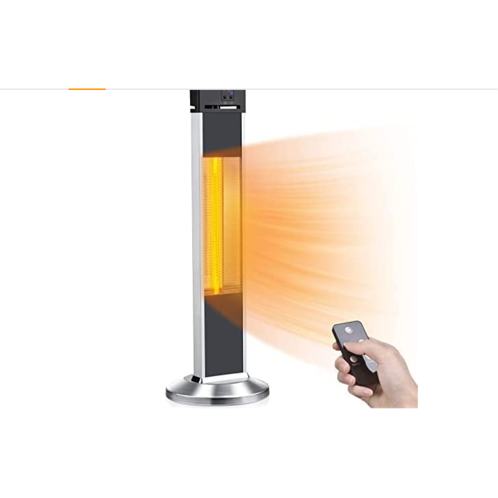 Electric Space Heaters for Indoor Use Large Room, Infrared Heater w ...